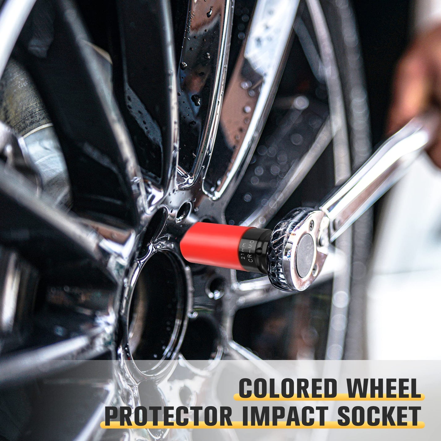 1/2" Dr Thin Wall Non-Marring Lug Nut Socket Set BOENTools